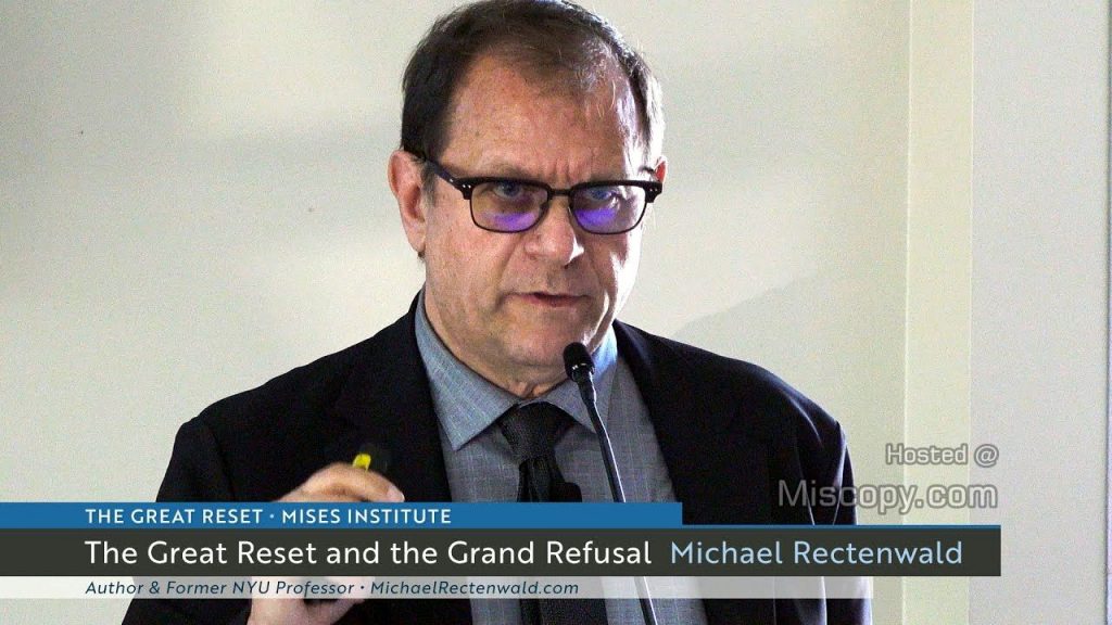 Michael Rectenwald Calling Out Great Reset Agenda and Stakeholder ...